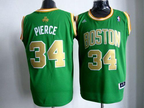 Celtics #34 Paul Pierce Green Gold Number Jersey – Dripgrape – Jerseys Shop