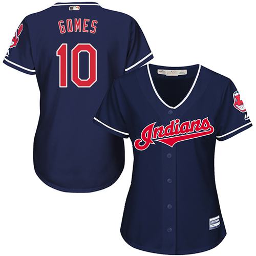 Guardians #10 Yan Gomes Navy Blue Alternate Jersey – Dripgrape ...
