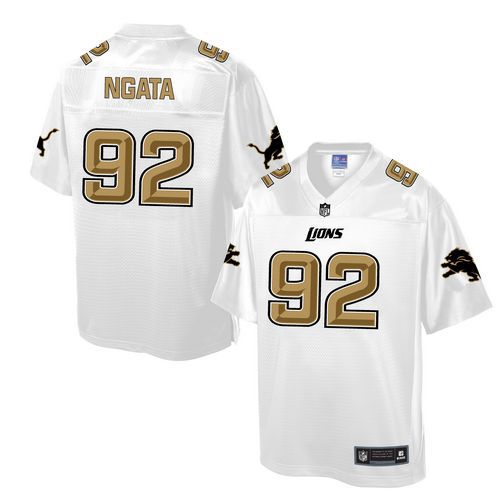 Lions #92 Haloti Ngata White Pro Line Fashion Game Jersey – Dripgrape ...