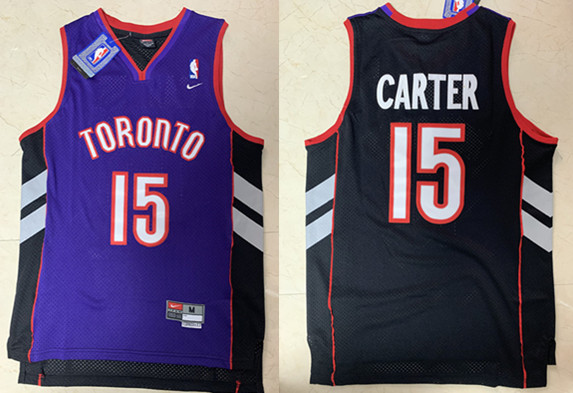 Men’ Toronto Raptors #15 Vince Carter Throwback Jersey – Dripgrape ...