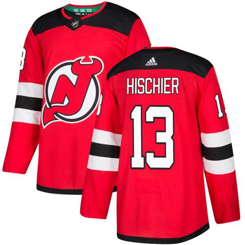 Adidas New Jersey Devils #13 Nico Hischier Red Jersey – Dripgrape ...