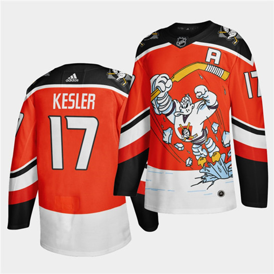 Anaheim Ducks #17 Ryan Kesler 2020-21 Orange Reverse Retro Jersey ...