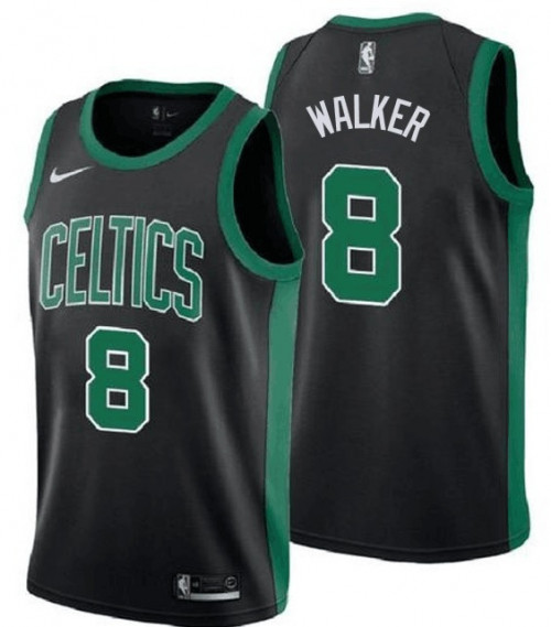 Boston Celtics #8 Kemba Walker Black Swingman Jersey – Dripgrape ...