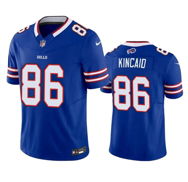 Buffalo Bills #86 Dalton Kincaid Blue 2023 FUSE Jersey – Dripgrape ...