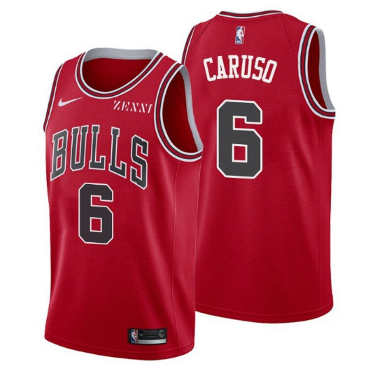 Chicago Bulls #6 Alex Caruso Red Edition Swingman Basketball Jersey ...