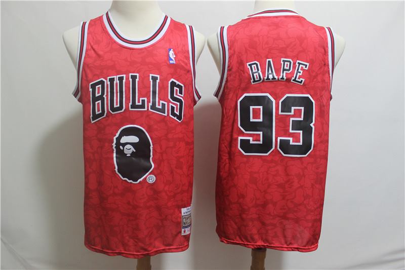Chicago Bulls #93 1996-97 A Bathing Ape Bulls Jersey – Dripgrape ...