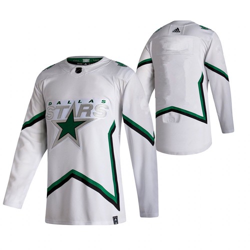 Dallas Stars Blank 2020-21 White Reverse Retro Jersey – Dripgrape ...