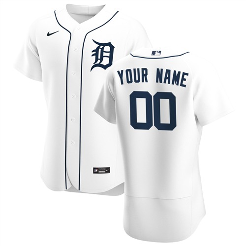 Detroit Tigers Custom Authentic Jersey – Dripgrape – Jerseys Shop