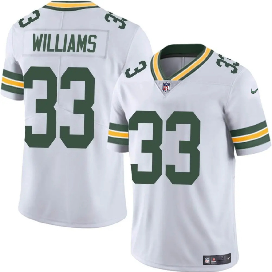 Green Bay Packers #33 Evan Williams White Jersey – Dripgrape – Jerseys Shop