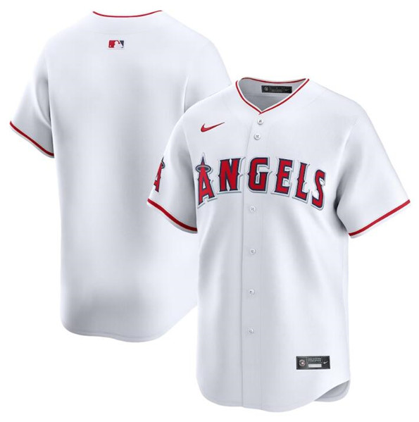 Los Angeles Angels Blank White Home Baseball Jersey – Dripgrape ...