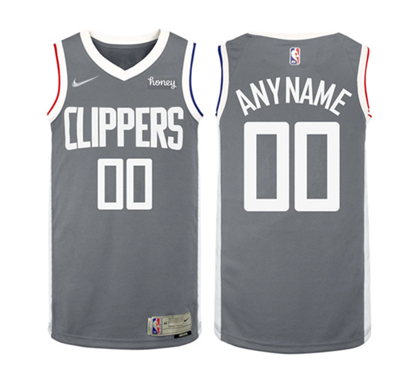Los Angeles Clippers Gray Earned Edition Jersey – Dripgrape – Jerseys Shop