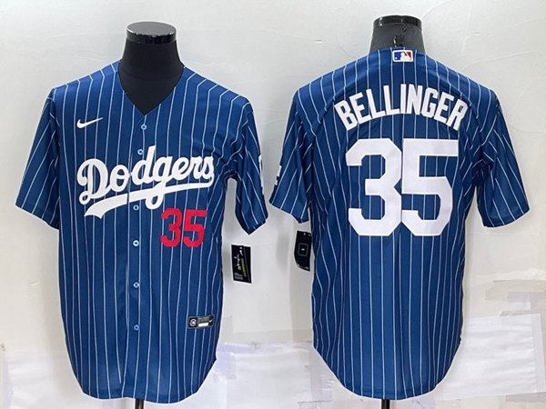 Los Angeles Dodgers #35 Cody Bellinger Navy Baseball Jersey – Dripgrape ...