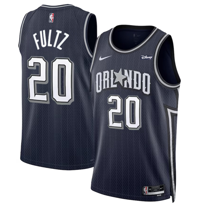 Orlando Magic #20 Markelle Fultz Navy 2023-24 City Edition Basketball ...