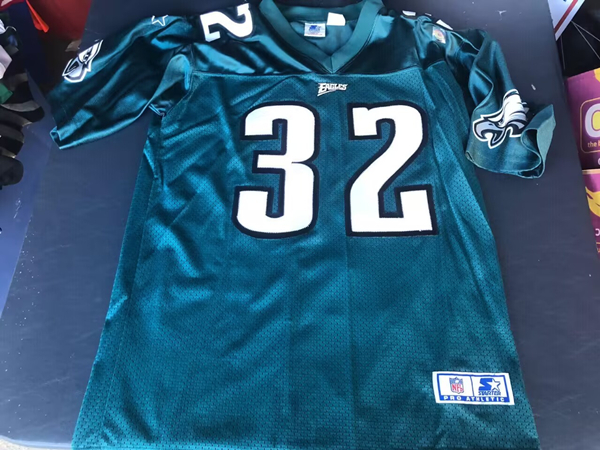 Philadelphia Eagles #32 Ricky Watters Green Jersey – Dripgrape ...