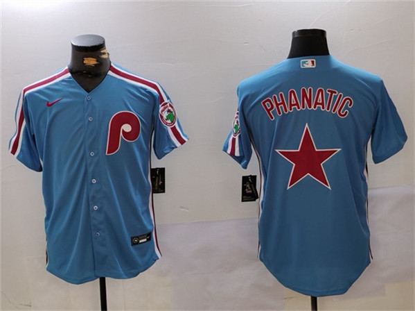 Philadelphia Phillies Phanatic Blue Jersey – Dripgrape – Jerseys Shop