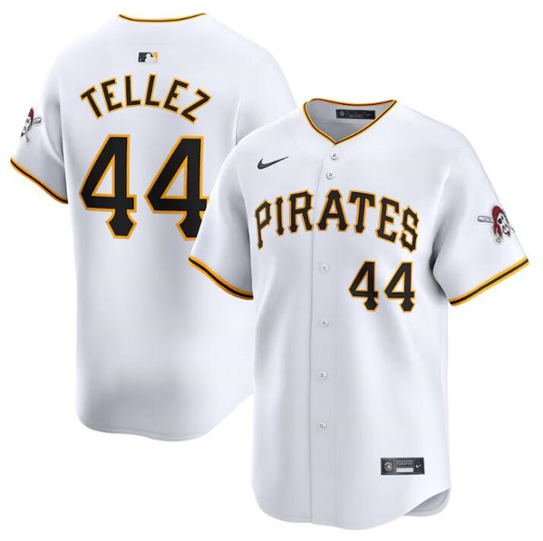 Pittsburgh Pirates #44 Rowdy Tellez White Home Baseball Jersey ...