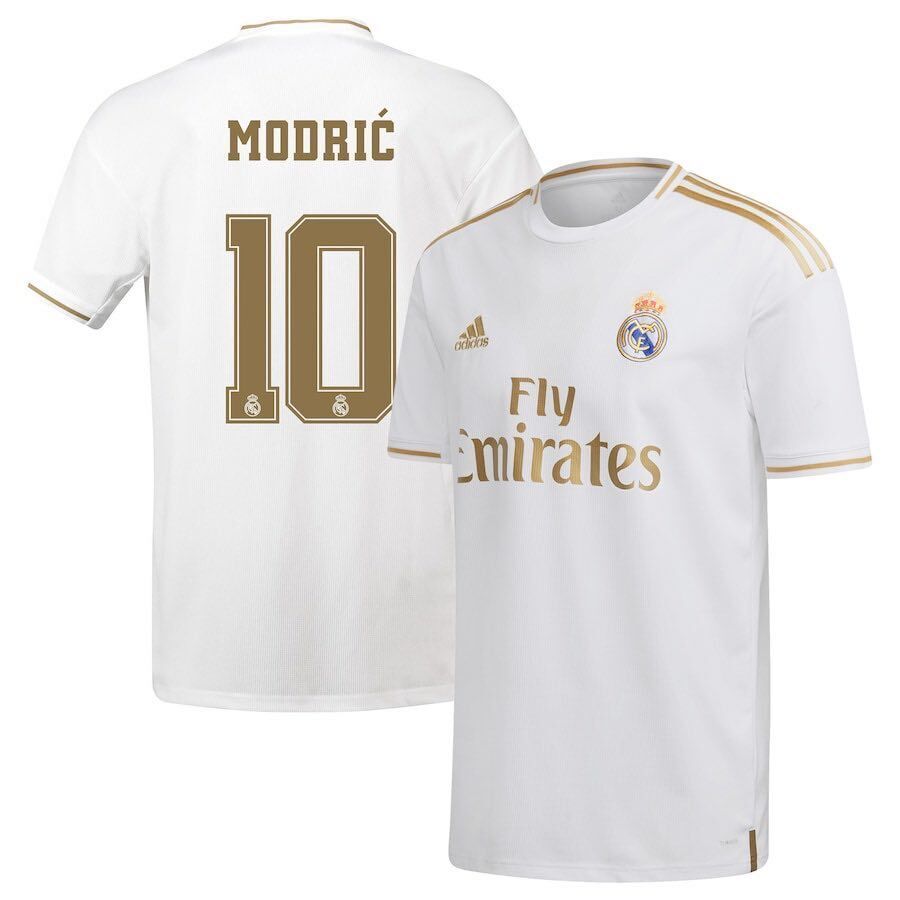 Real Madrid #10 Luka Modric White Soccer Jersey 003 – Dripgrape ...