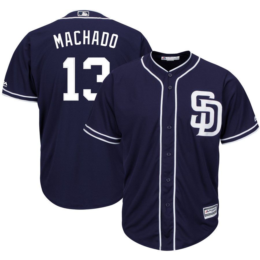 San Diego Padres #13 Manny Machado Navy Jersey – Dripgrape – Jerseys Shop