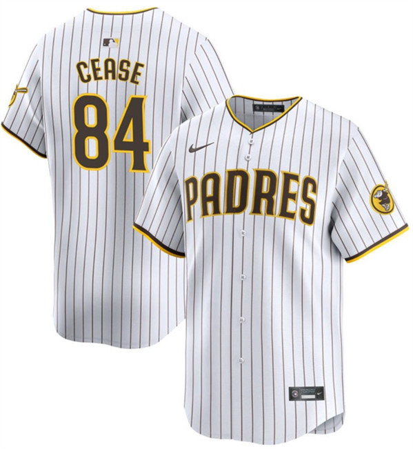 San Diego Padres #84 Dylan Cease White Home Baseball Jersey – Dripgrape ...