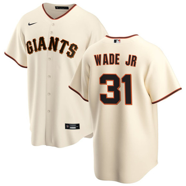 San Francisco Giants #31 LaMonte Wade Jr. Cream Jersey – Dripgrape ...