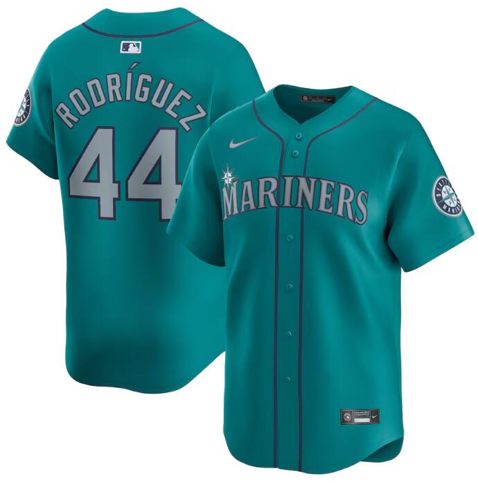 Seattle Mariners #44 Julio Rodriguez Aqua Alternate jersey – Dripgrape ...
