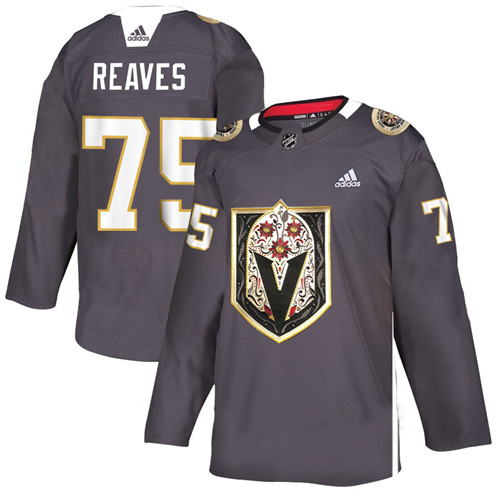 Vegas Golden Knights #75 Ryan Reaves Grey Latino Heritage Night Jersey ...