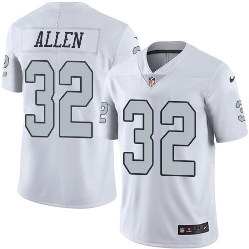 Raiders #32 Marcus Allen White Rush Jersey – Dripgrape – Jerseys Shop