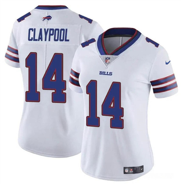Buffalo Bills #14 Chase Claypool White Jersey – Dripgrape – Jerseys Shop