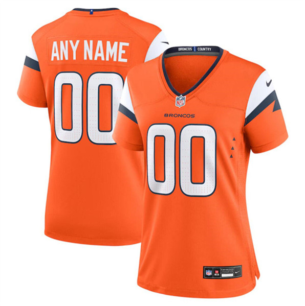 Denver Broncos Custom Orange 2024 Jersey – Dripgrape – Jerseys Shop