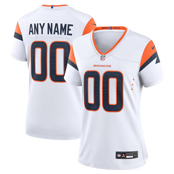 Denver Broncos Custom White 2024 Jersey – Dripgrape – Jerseys Shop