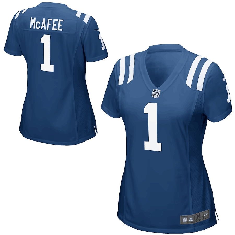 Indianapolis Colts #1 Pat McAfee Royal Game Jersey – Dripgrape ...