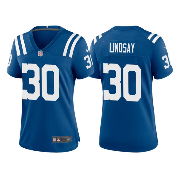 Indianapolis Colts #30 Phillip Lindsay Blue Jersey – Dripgrape ...