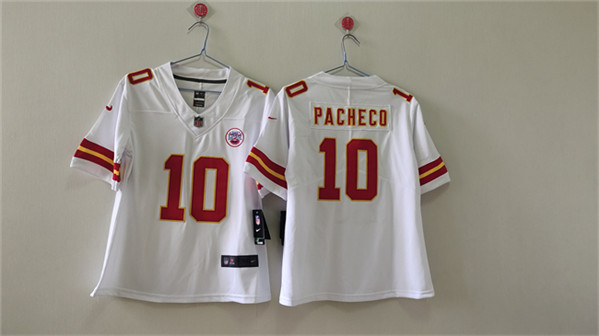 Kansas City Chiefs #10 Isiah Pacheco White Jersey – Dripgrape – Jerseys ...