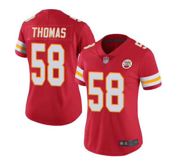 Kansas City Chiefs #58 Derrick Thomas Red Jersey – Dripgrape – Jerseys Shop