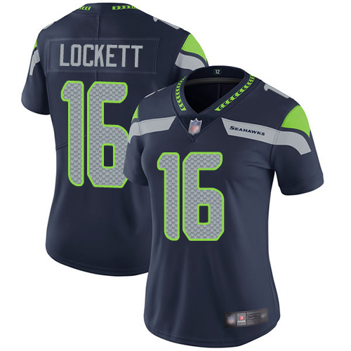 Seattle Seahawks #16 Tyler Lockett Blue Jersey – Dripgrape – Jerseys Shop