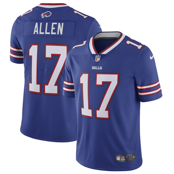 Buffalo Bills #17 Josh Allen Royal Blue Jersey – Dripgrape – Jerseys Shop