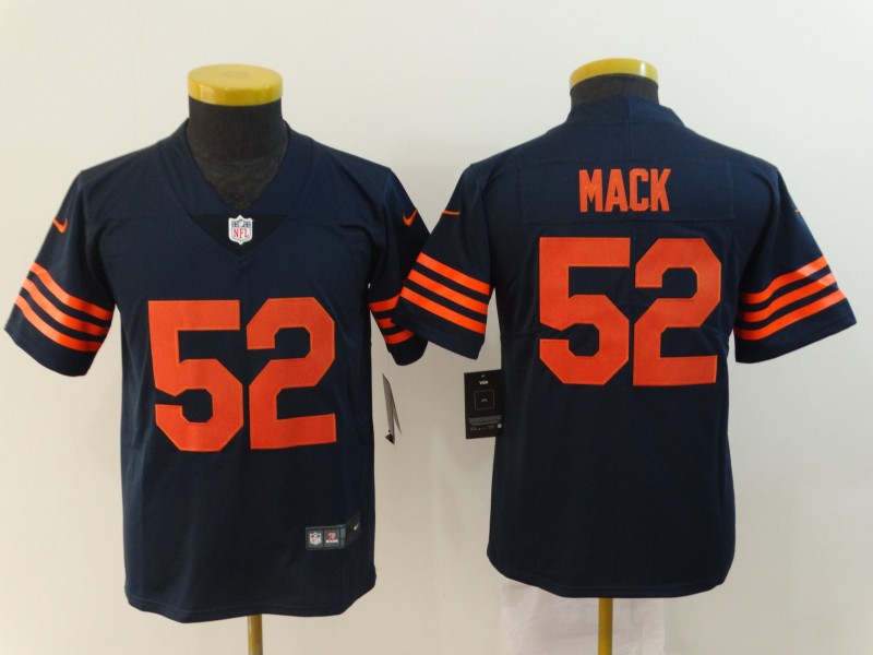 Chicago Bears #52 Khalil Mack Navy Jersey – Dripgrape – Jerseys Shop