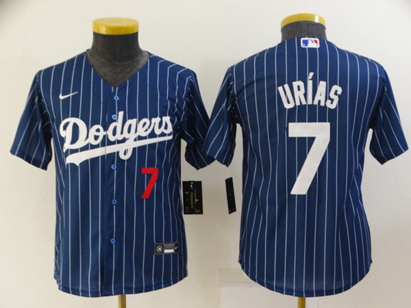 Los Angeles Dodgers #7 Julio Urias Blue Jersey – Dripgrape – Jerseys Shop