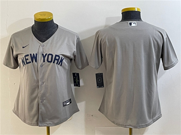 New York Yankees Blank Gray Baseball Jersey – Dripgrape – Jerseys Shop