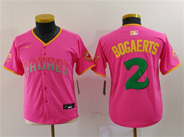San Diego Padres #2 Xander Bogaerts Pink Baseball Jersey – Dripgrape ...