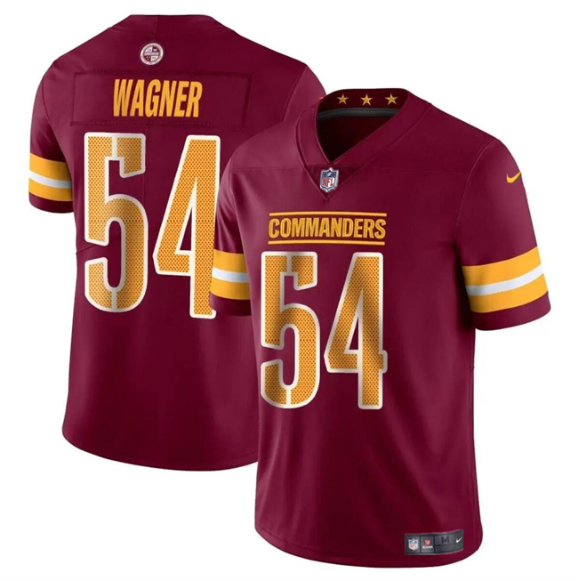 Washington Commanders #54 Bobby Wagner Burgundy Jersey – Dripgrape ...