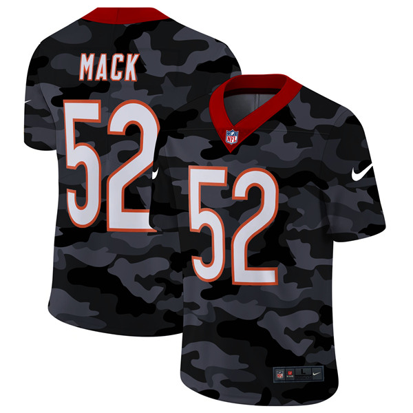Chicago Bears #52 Khalil Mack 2020 Camo Limited Stitched Jersey – ZSW ...