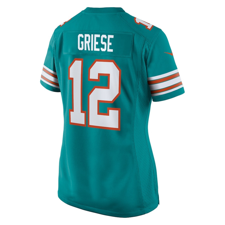 Bob Griese 12 Miami Dolphins Retired Jersey – Aqua – Zpurifier.com ...
