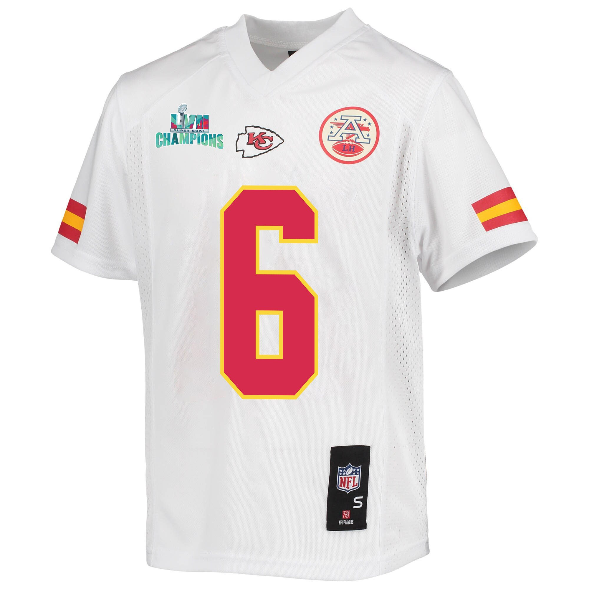 Bryan Cook 6 Kansas City Chiefs Super Bowl LVII Champions Game Jersey ...