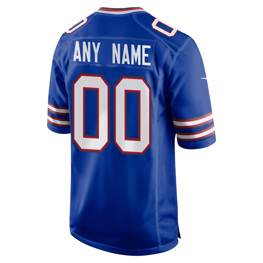 Buffalo Bills Billieve 2023 Playoffs Game Custom Jersey – Royal ...