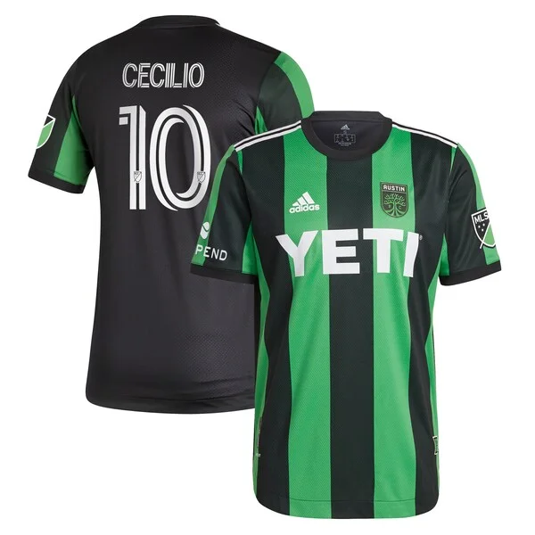 Cecilio Domínguez Austin FC adidas 2021 Primary Authentic Jersey ...