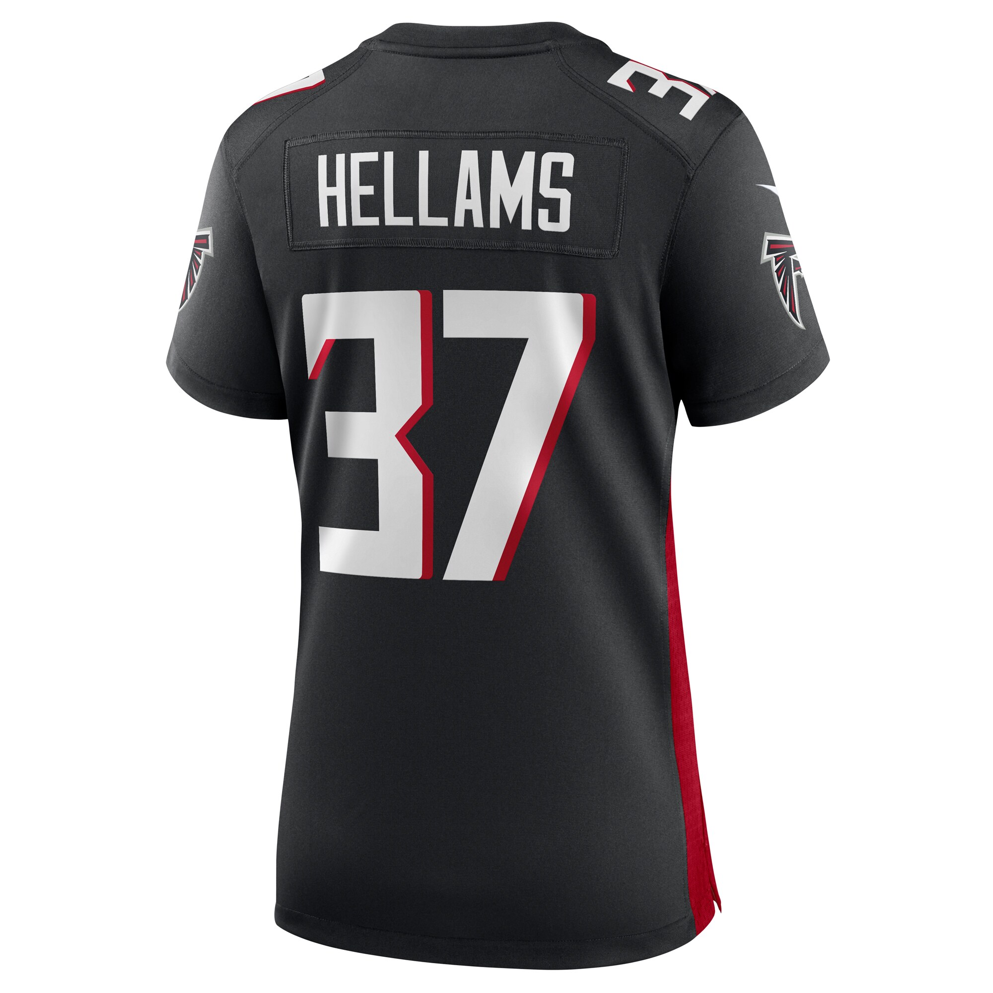 DeMarcco Hellams Atlanta Falcons Team Game Jersey – Black – Zpurifier ...