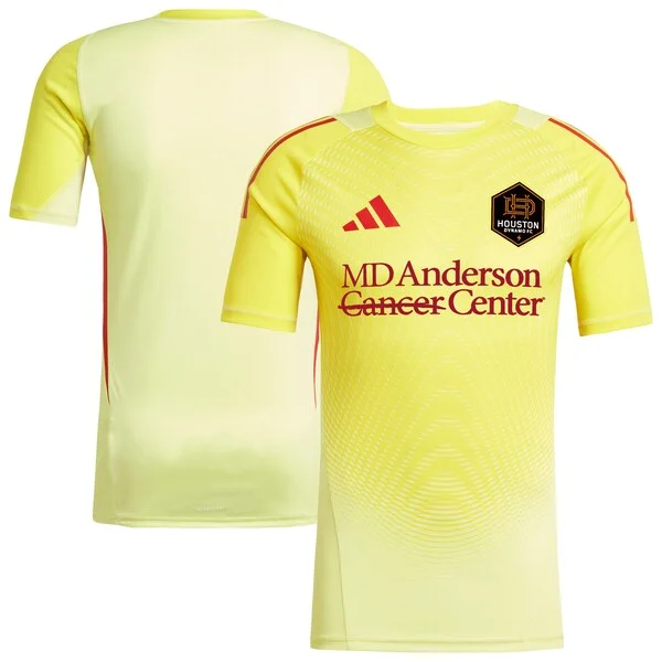Houston Dynamo FC adidas 2025 Goalkeeper Jersey – Yellow – Zpurifier ...