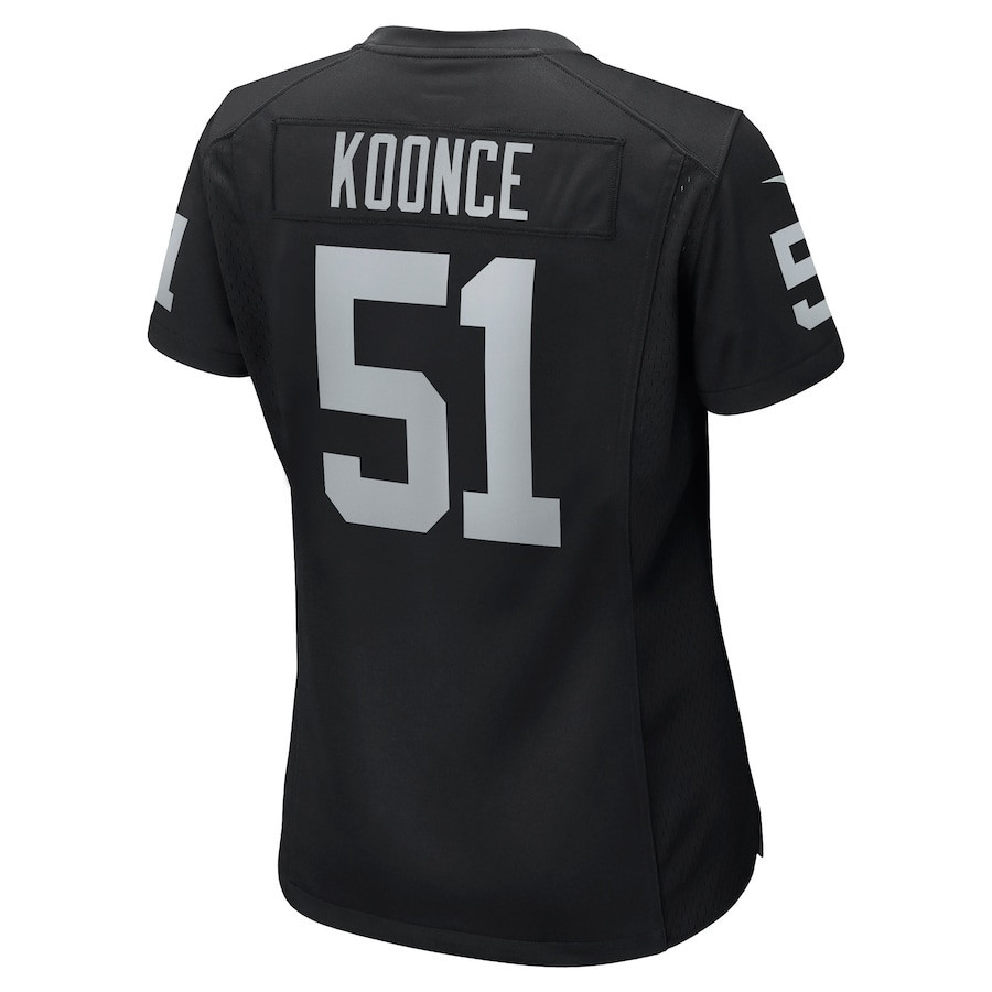 Malcolm Koonce 51 Las Vegas Raiders Game Jersey – Black – Zpurifier.com ...