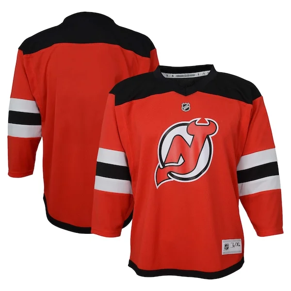 New Jersey Devils Youth Replica Jersey – Red – Zpurifier.com – Custom ...
